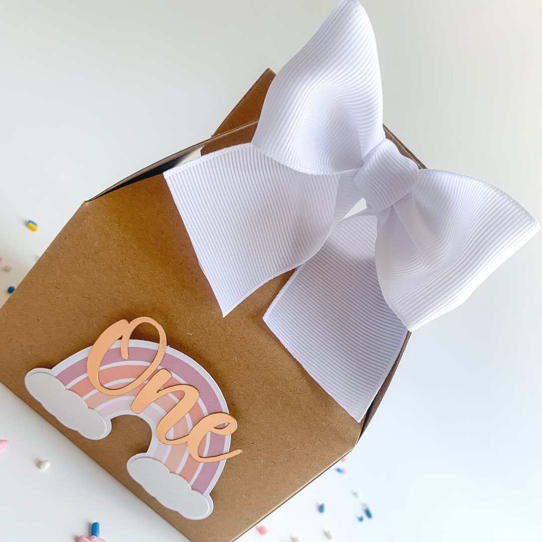 Rainbow Gable Box in MINI Size With Boho Colors. Great for Any Rainbow ...