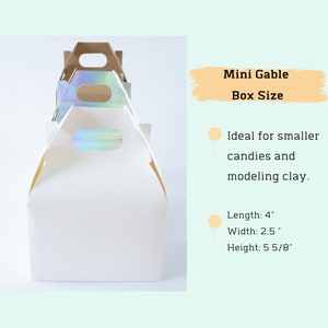 Daisy Gable Box in MINI SIZE. Great, Smaller Box for Any Daisy Party ...