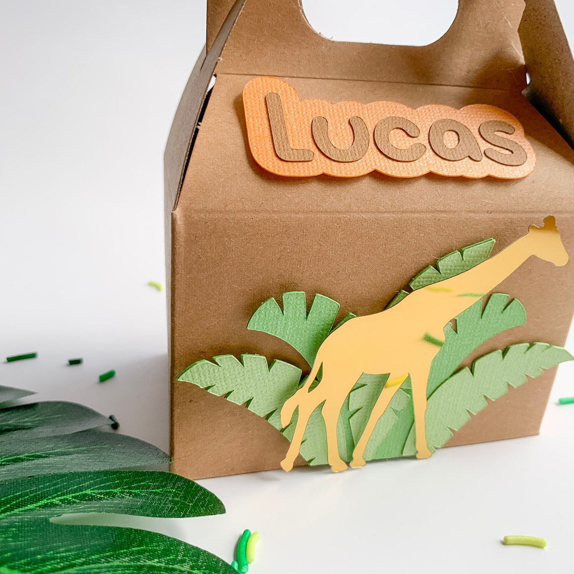 Mini Safari Gable Boxes. Great for Any Safari Party Wild One - Etsy