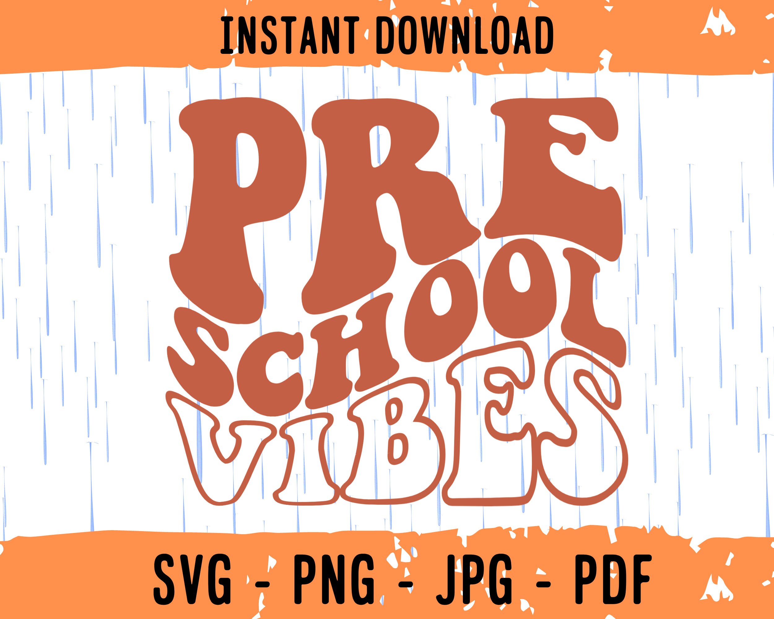 Preschool Vibes SVG, Preschool Cut File, Preschool Cricut Svg,preschool ...