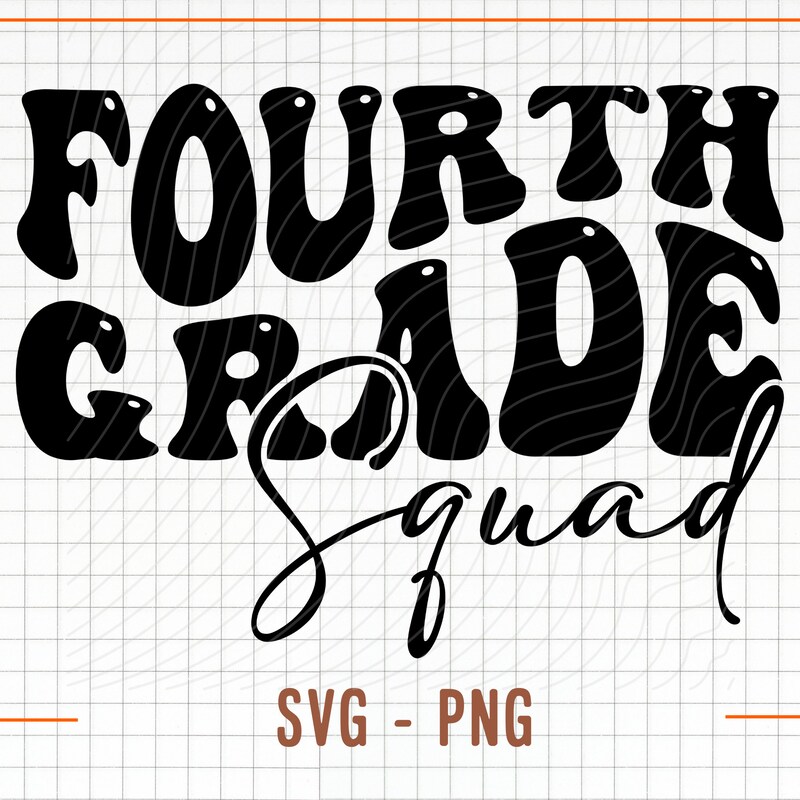 Fourth Grade Svg - Etsy