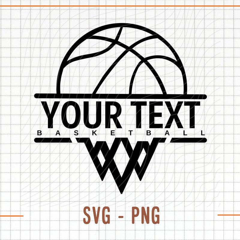 Basketball Logo Free - Etsy