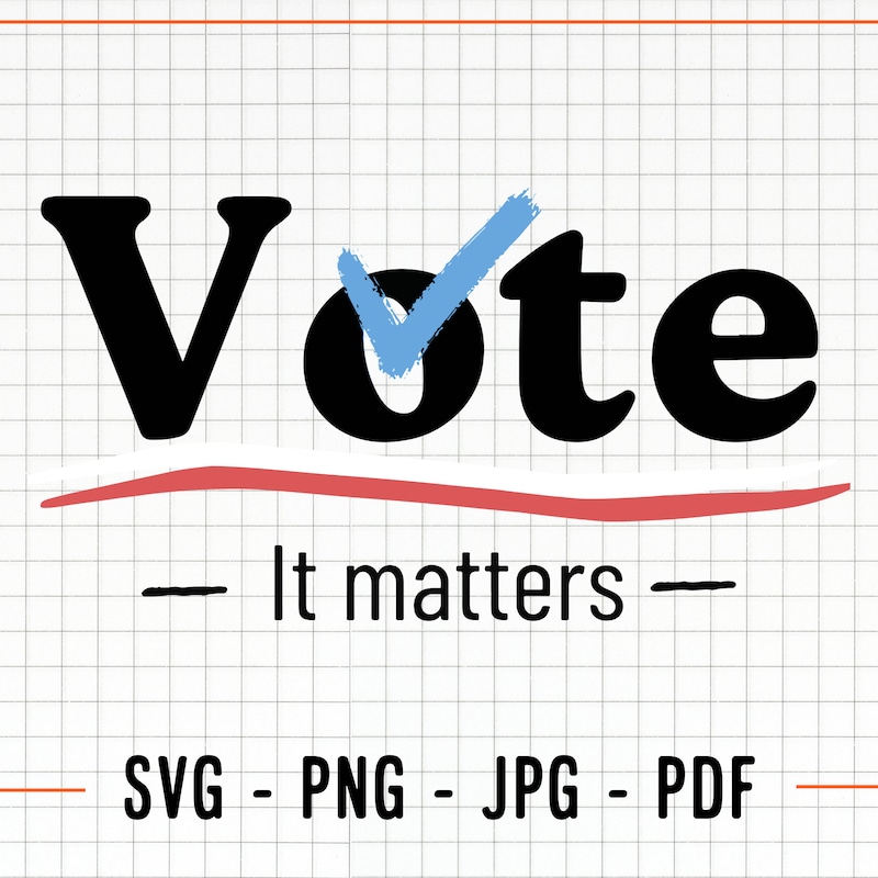 Vote Svg - Etsy