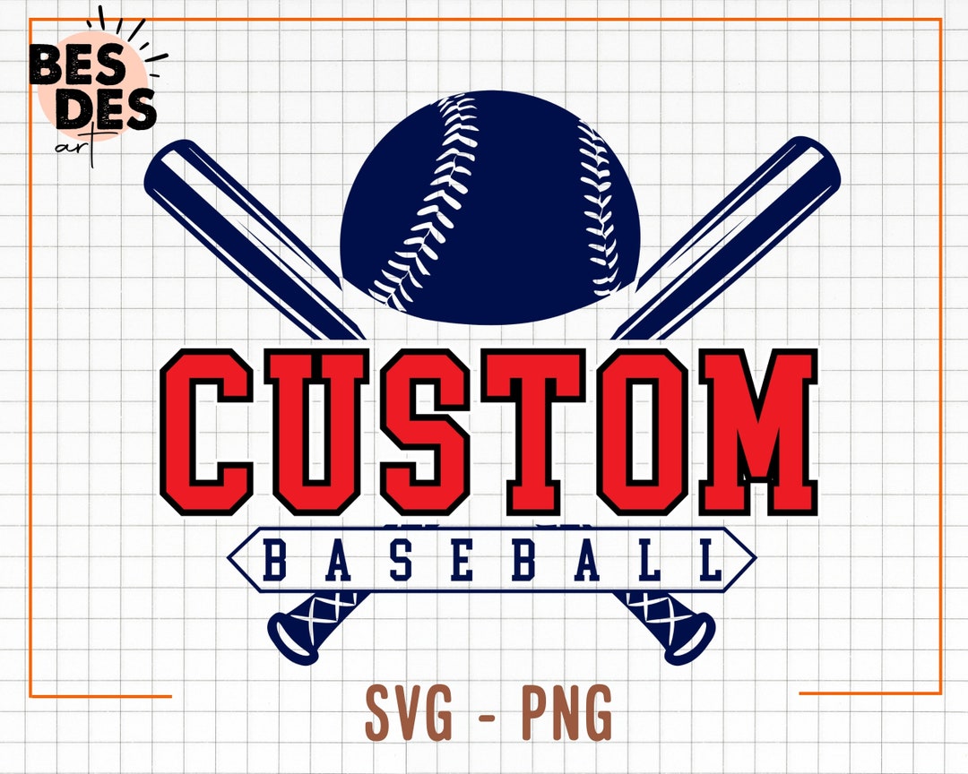 Custom Baseball Team Logo Svg, Png, Personalized Baseball Team Name Svg ...