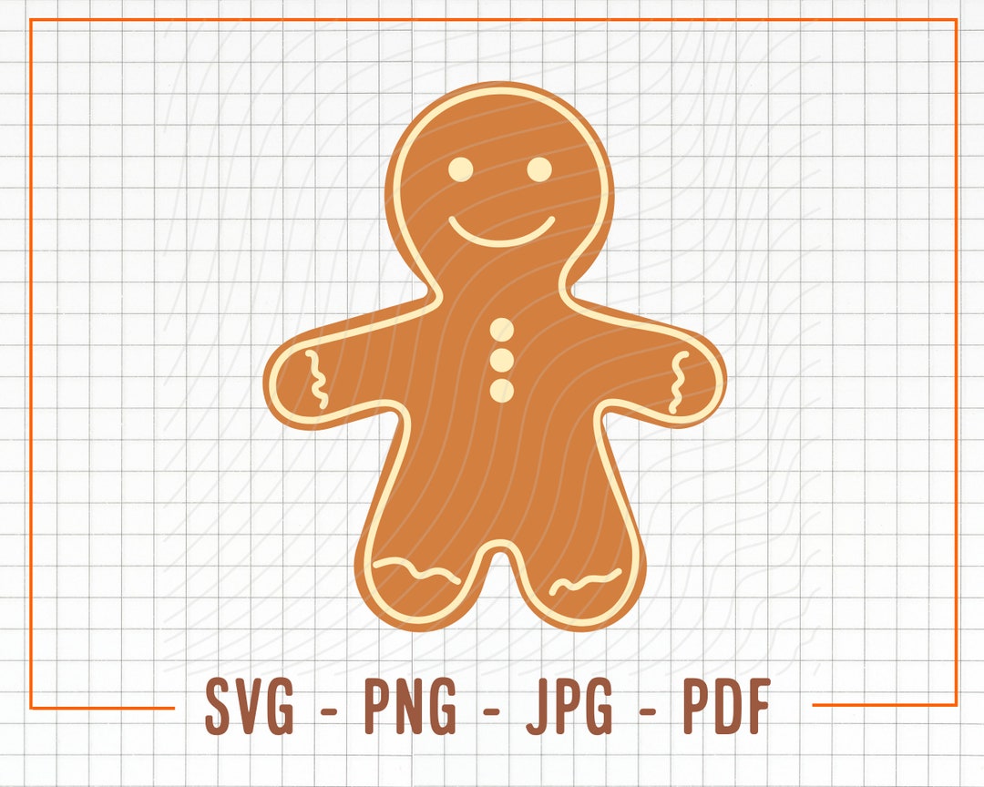 Gingerbread Man Svg, Gingerbread Png, Christmas Cookie Svg, Cookie Png ...