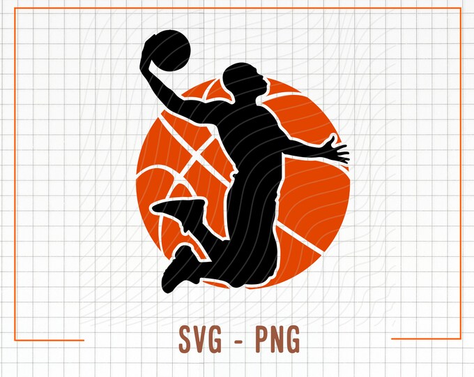 Basketball Player Svg, Dxf, Eps, Ai, Cdr Vector Files for Silhouette ...