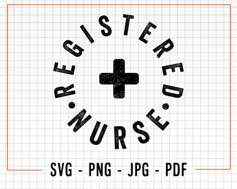 Registered Nurse SVG RN Svg Nurse Svg for Shirts Male Nurse - Etsy