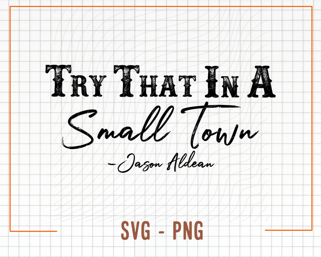Small Town Svg, Small Town Png - Etsy