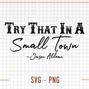 Small Town Svg, Small Town Png - Etsy