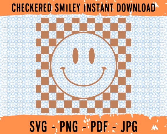 Retro Smiley Face Sublimation SVG Cut File Smile Svg Smiley Sublimation ...