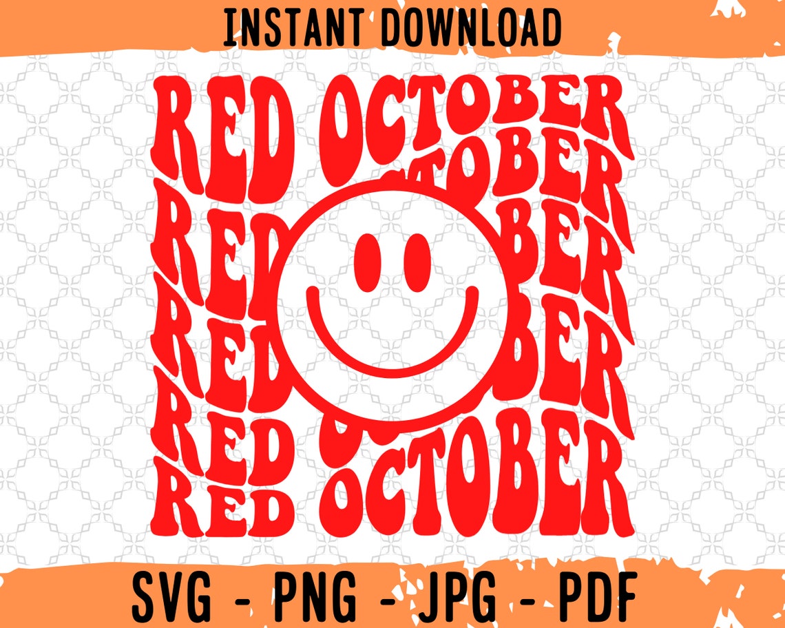 Red October Svg Red October Png Philadelphia Baseball - Etsy