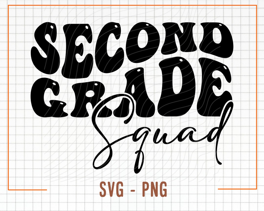 Escuadrón de segundo grado svg, 2do grado svg, Segundo grado svg ...