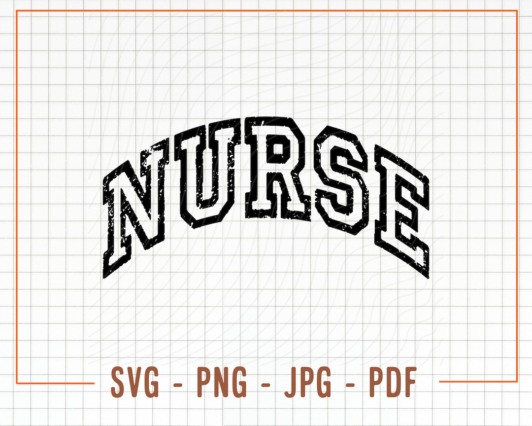 Distressed Nurse Svg, Nurse Svg, Nurse Png, Distressed Nurse Vector ...