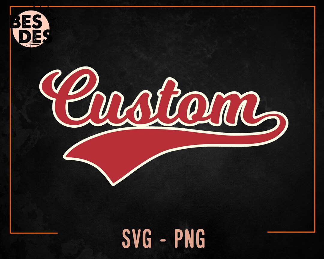 Custom Softball Team Name Svg, Png, Personalized Softball Team Name ...