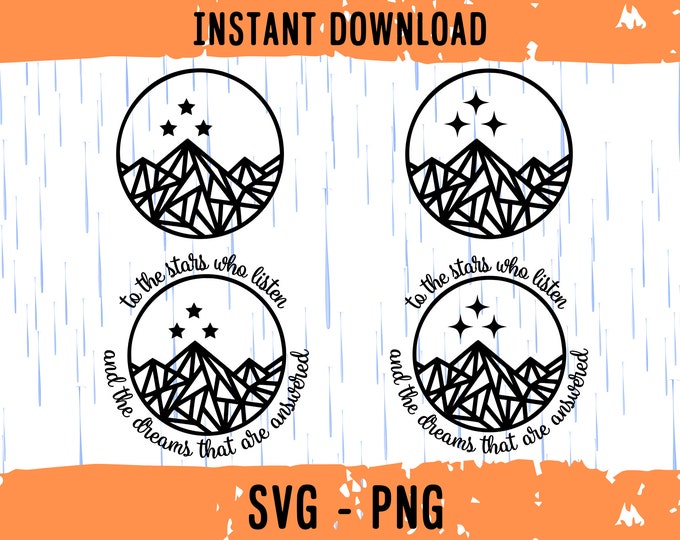 ACOTAR SVG Bundle, Acotar Velaris SVG Bundle, Sarah J Maas Svg, Acotar ...
