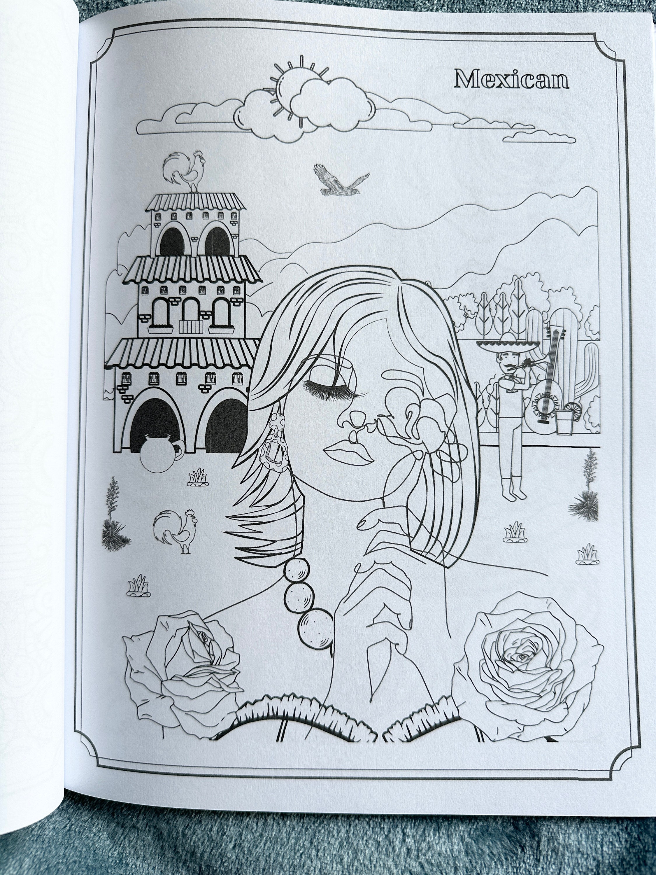 A Taste of Culture Coloring Book, Learn About Cultures, Coloring Book ...