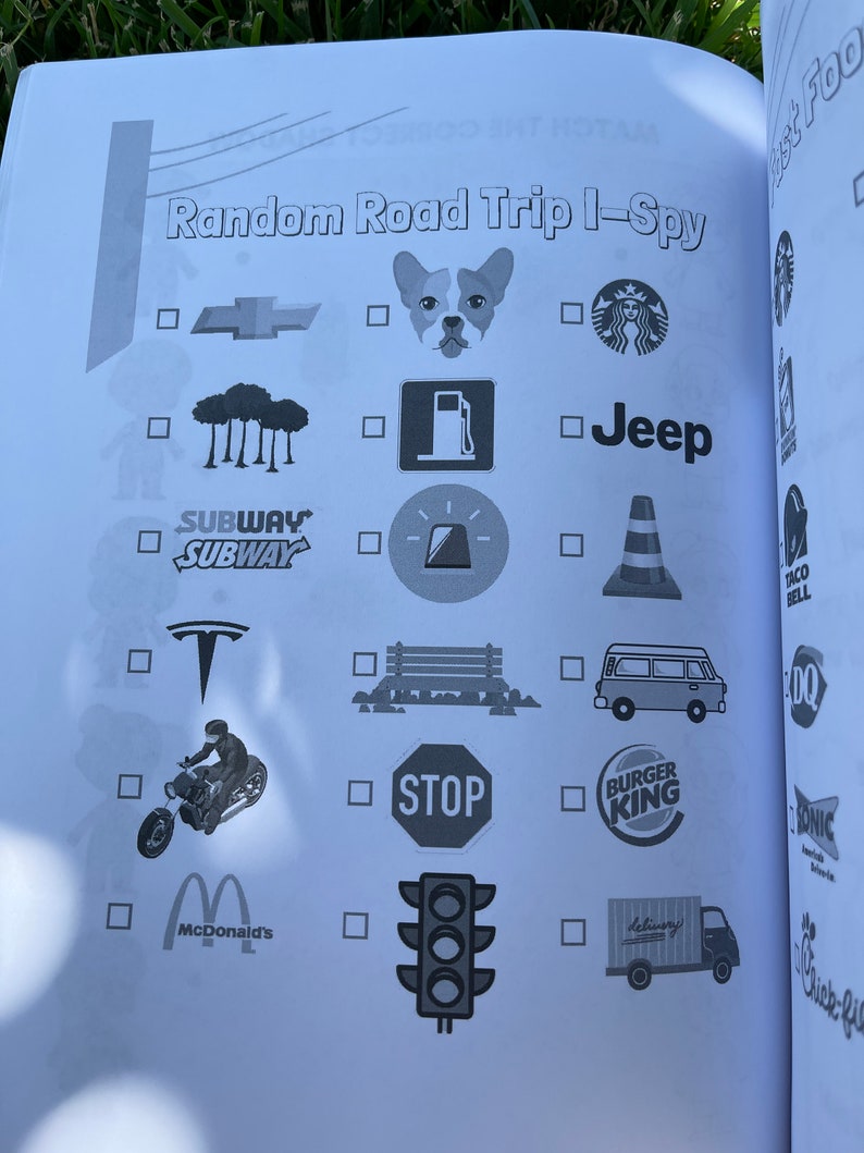 Travel and Road Trip Activity Book for Kids: Fun Activities, Over 50 ...