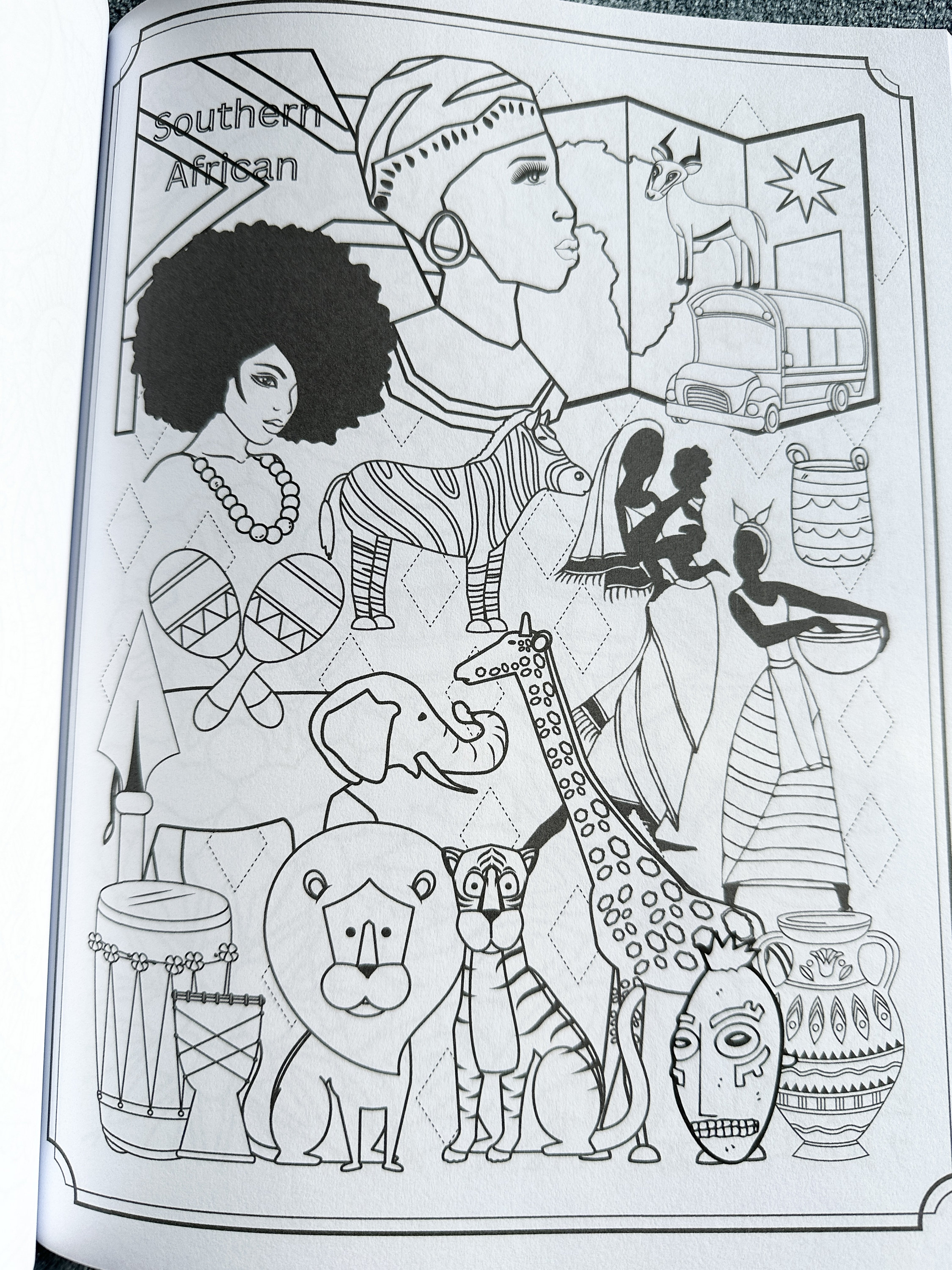 A Taste of Culture Coloring Book, Learn About Cultures, Coloring Book ...
