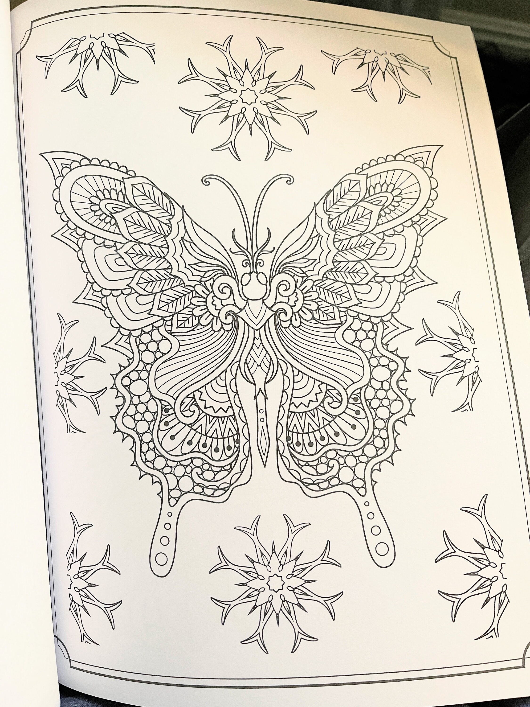 Anxiety Relief Mindfulness Coloring Book With Mindfulness Statements ...