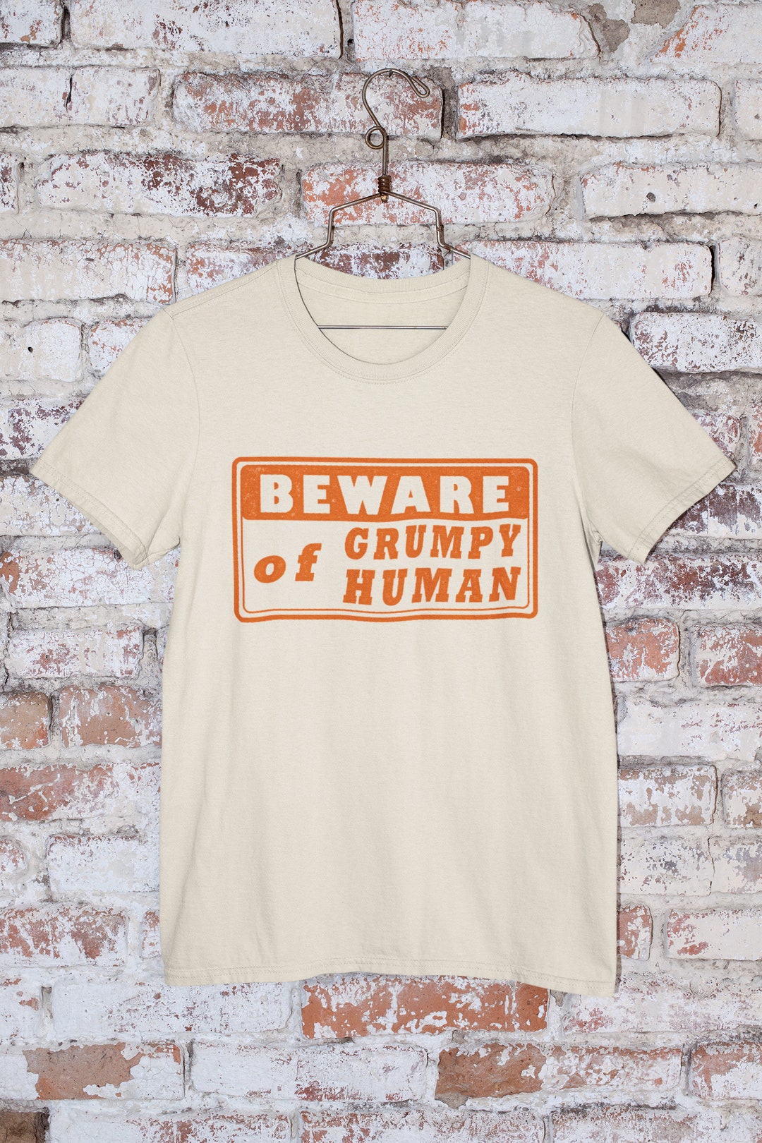 BEWARE of Grumpy Human Unisex T-shirt - Etsy