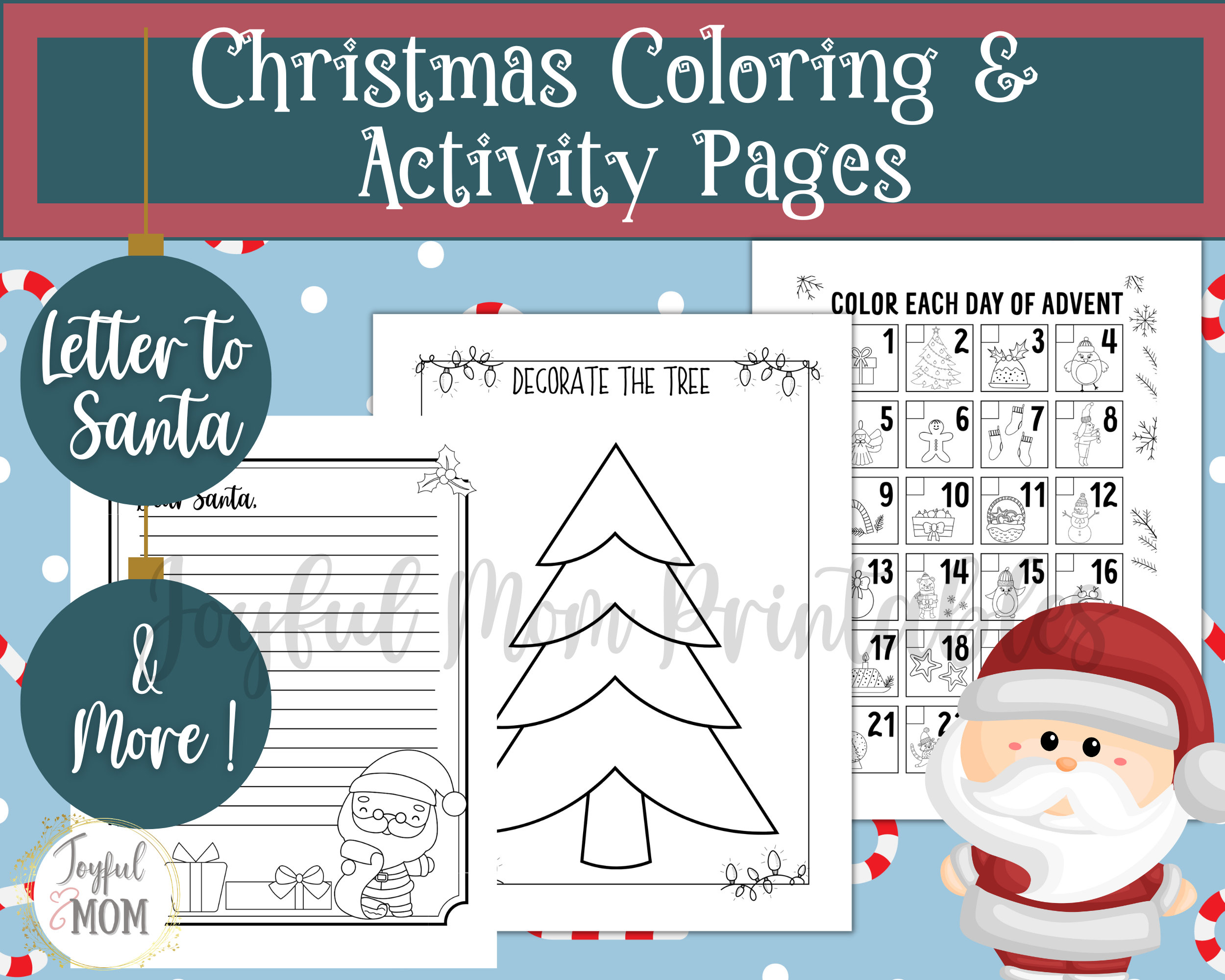 Christmas Coloring Pages | Printable Christmas Games | Christmas ...