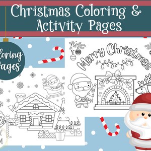 Christmas Coloring Pages | Printable Christmas Games | Christmas ...
