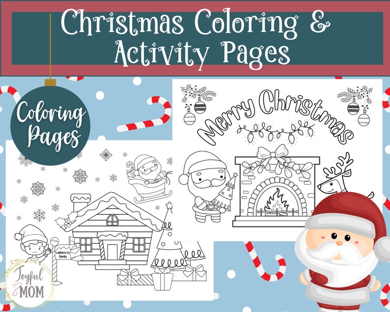 Christmas Coloring Pages | Printable Christmas Games | Christmas ...