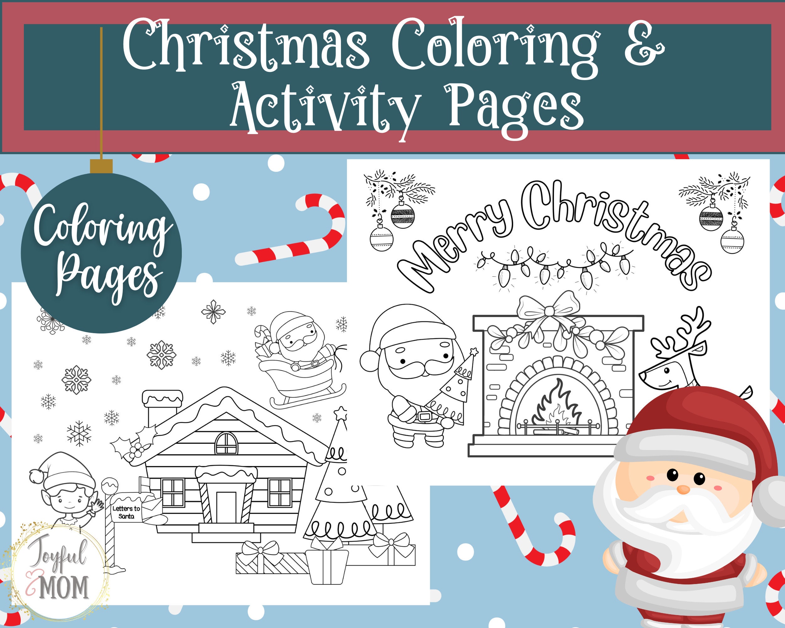 Christmas Coloring Pages | Printable Christmas Games | Christmas ...
