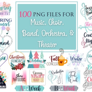 Music Teacher Digital Planner Stickers| Digital Stickers for Teacher ...