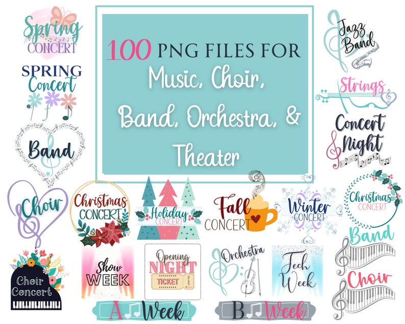 Music Teacher Digital Planner Stickers| Digital Stickers for Teacher ...