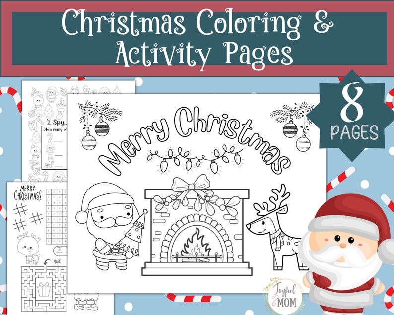 Christmas Coloring Pages | Printable Christmas Games | Christmas ...