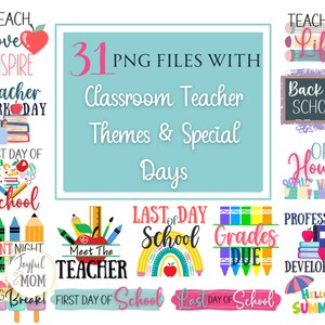 Teacher Digital Planner Stickers | Digital Planner Stickers for Teacher ...