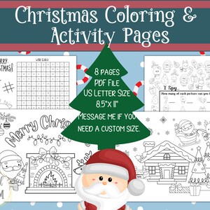 Christmas Coloring Pages | Printable Christmas Games | Christmas ...