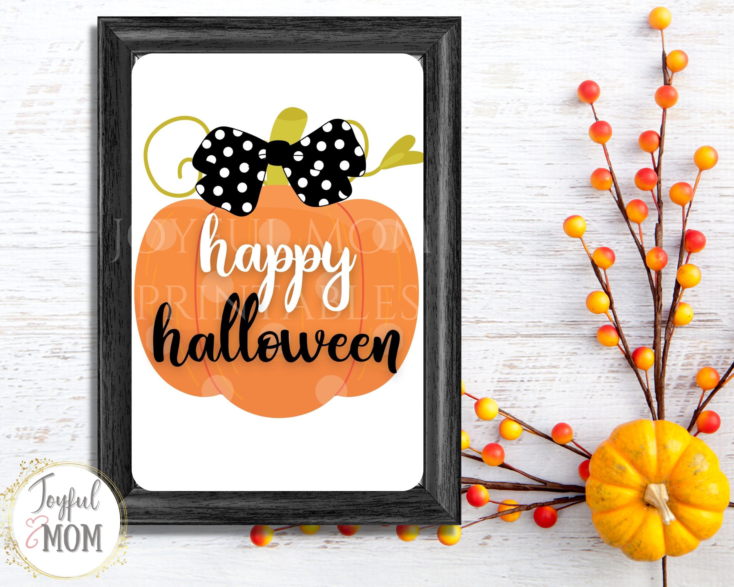 Halloween Printable Sign Bundle | Halloween Sign Decor | Halloween Art ...