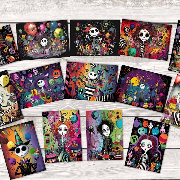 Tim Burtonesque - Etsy