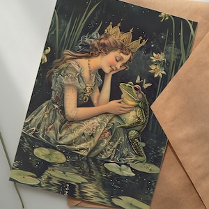 Traditional Fairy Tale Cards Set (15 Cards) | Vintage Postcards With ...