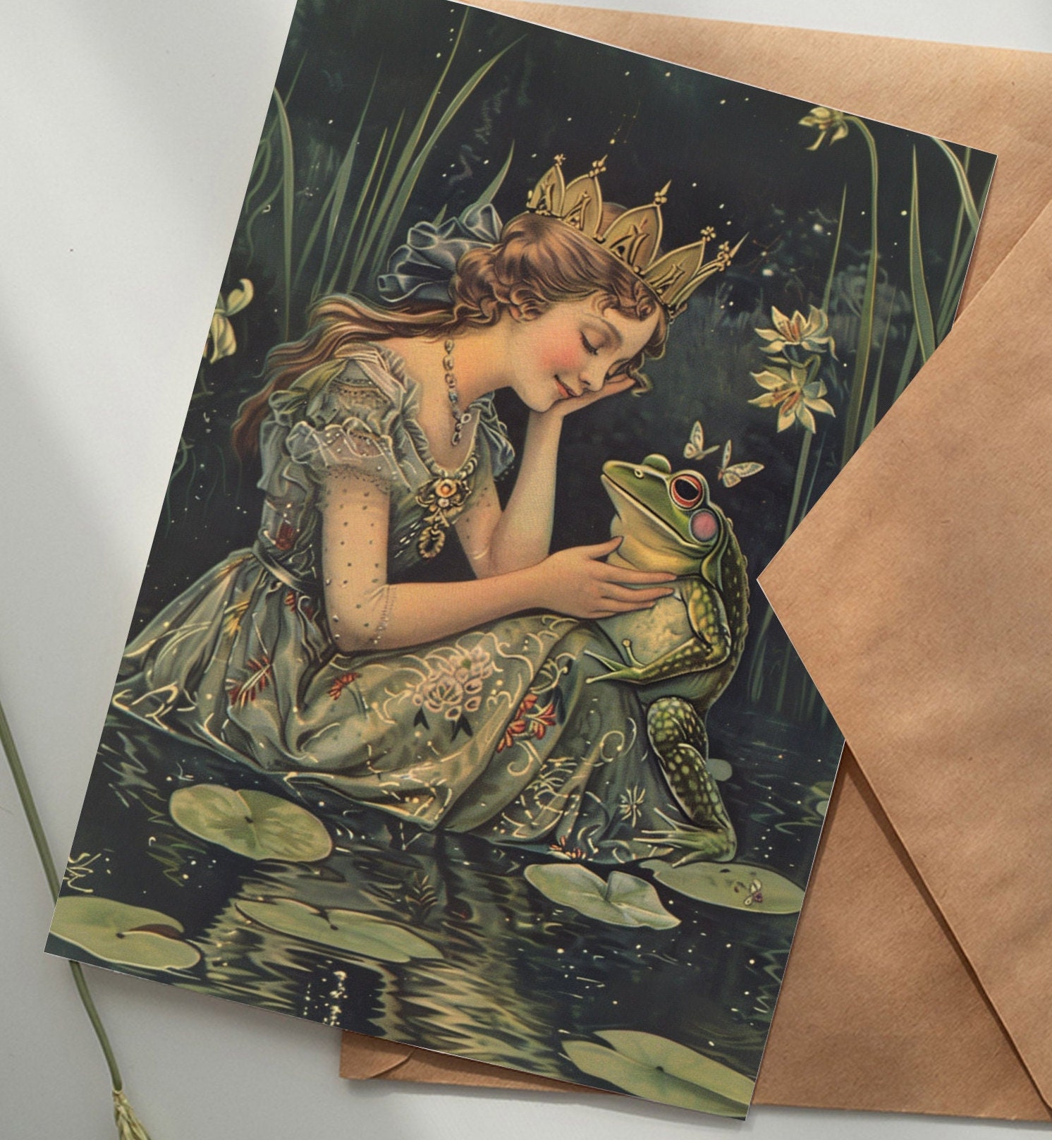 Traditional Fairy Tale Cards Set (15 Cards) | Vintage Postcards With ...
