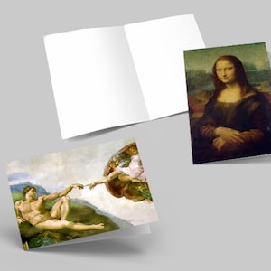 Artistic Cards in a Set (13 Cards) VOL1 | the Greatest Works of Art as ...