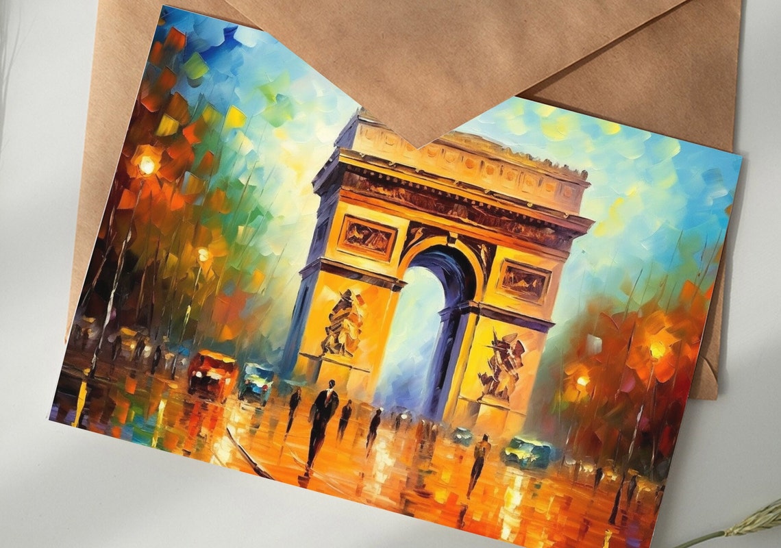 Frankreich Sehenswürdigkeiten Karten Set A6 (15 Cards) Schönes ...