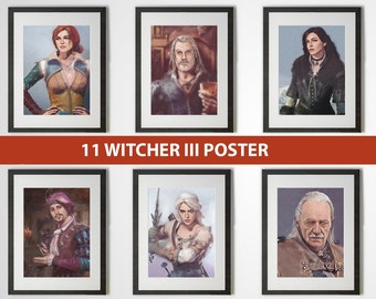 Witcher Iii Poster - Etsy