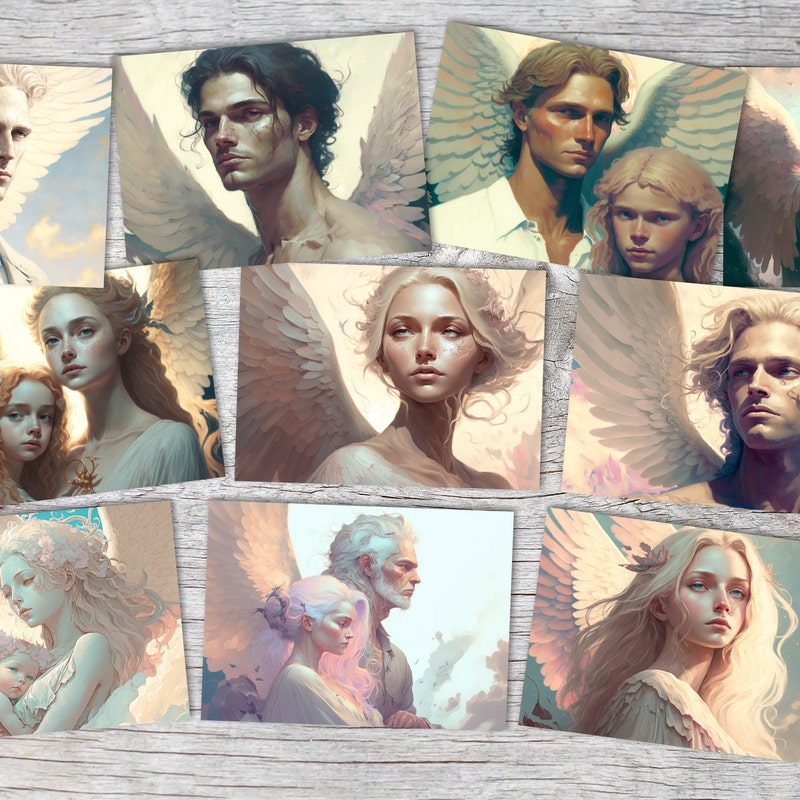Angel Postcards - Etsy