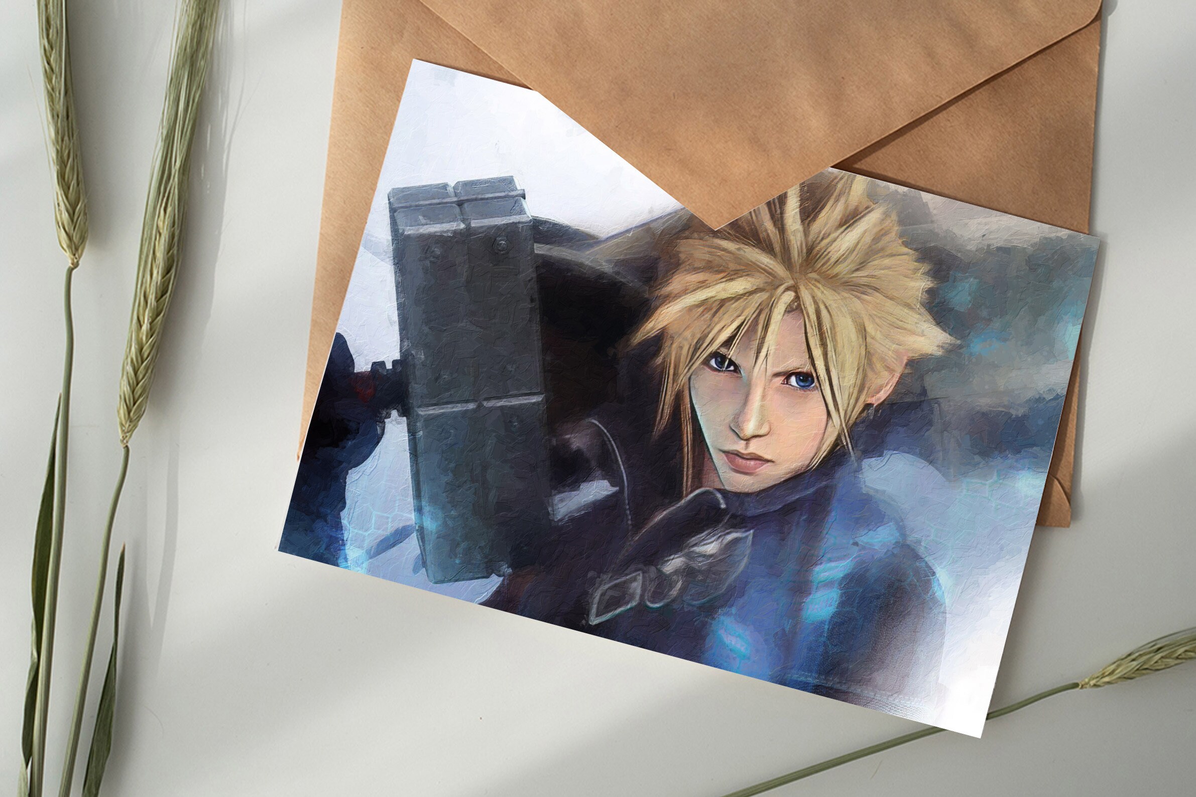 Postcards A6 Set 10 Cards Final Fantasy VII VOL 1 I Digital - Etsy