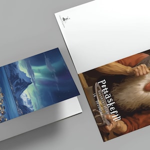 Icelandic Yule Lads Card Set A6 (15 Cards) Icelandic Santa Clauses I ...