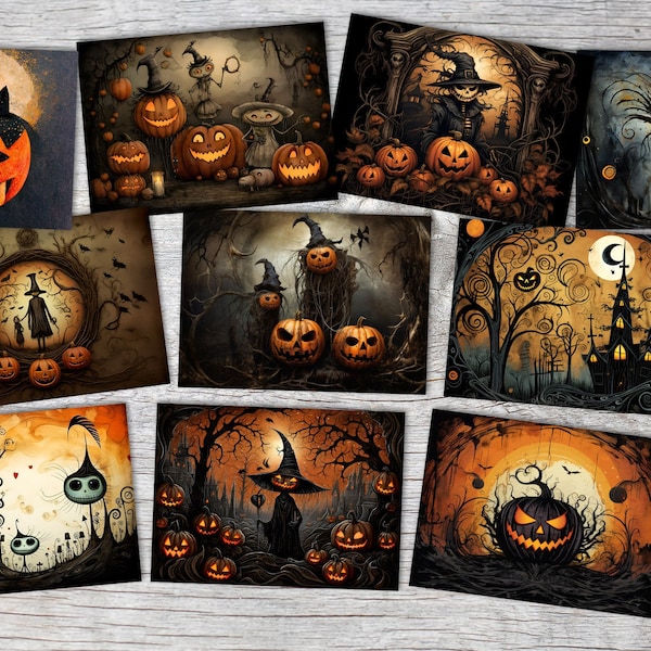 Halloween Cards - Etsy