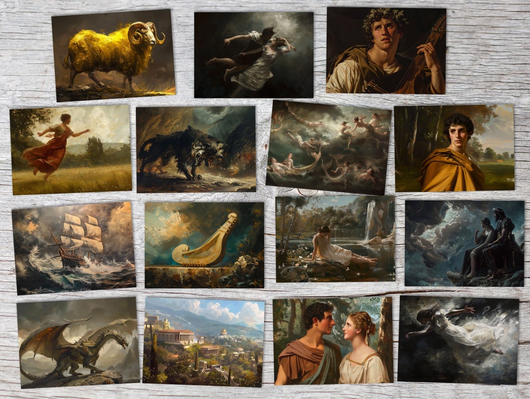 Ancient Greek Mythology - Orpheus as Card Set VOL 1 (15 Cards ...