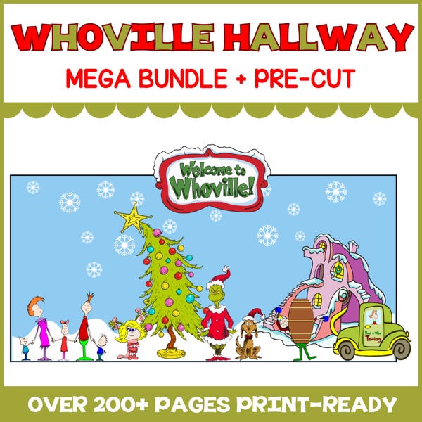 Whoville Characters Clipart - Etsy