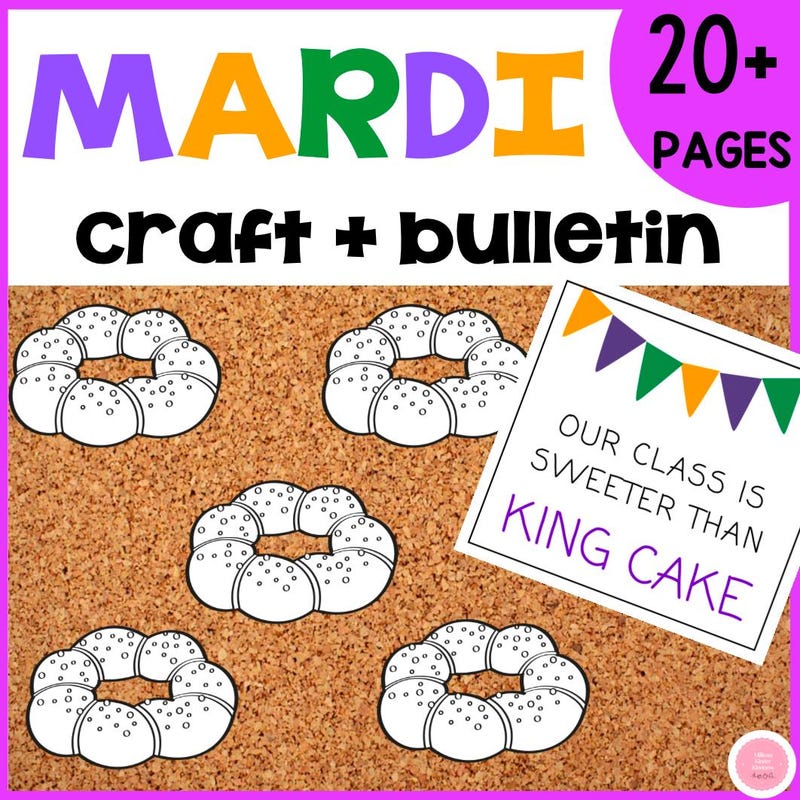 Mardi Gras Activity - Etsy