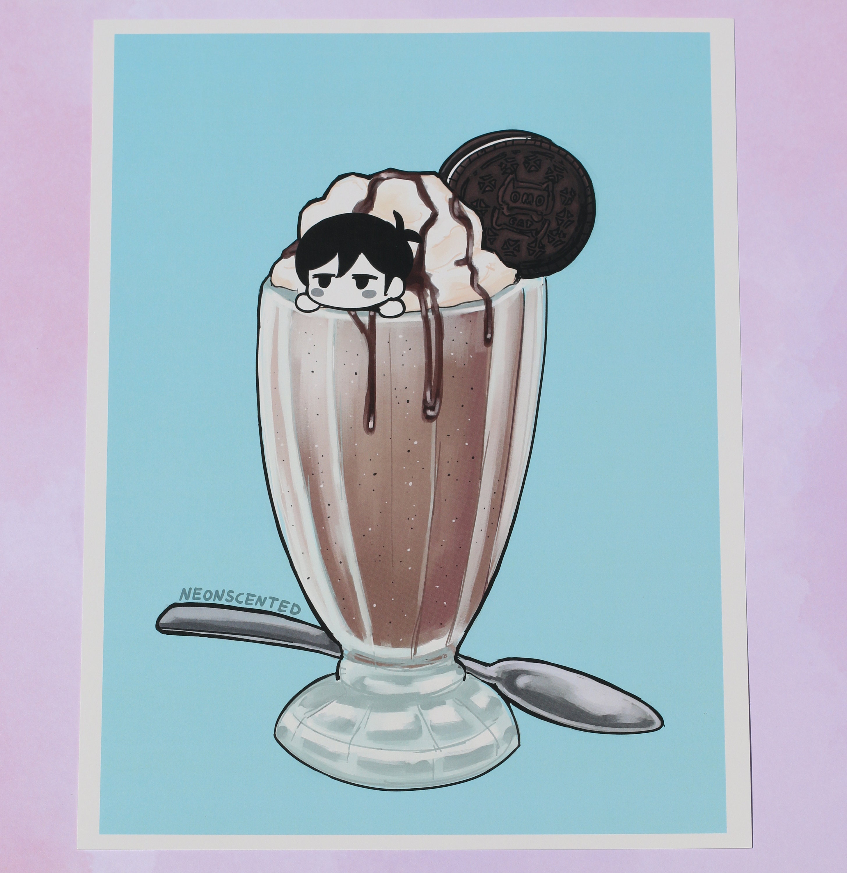 OMORI Food Prints 8.5 X 11in Omori Basil Aubrey Hero Mari - Etsy