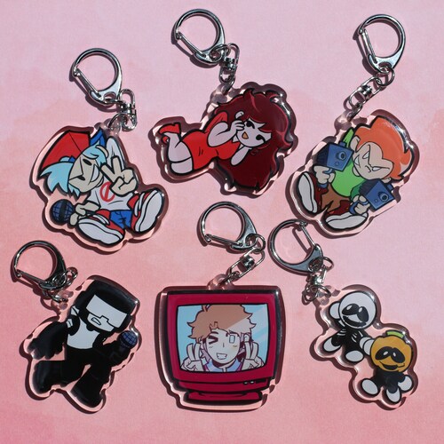 Friday Night Funkin FNF Stickers and Buttons - Etsy