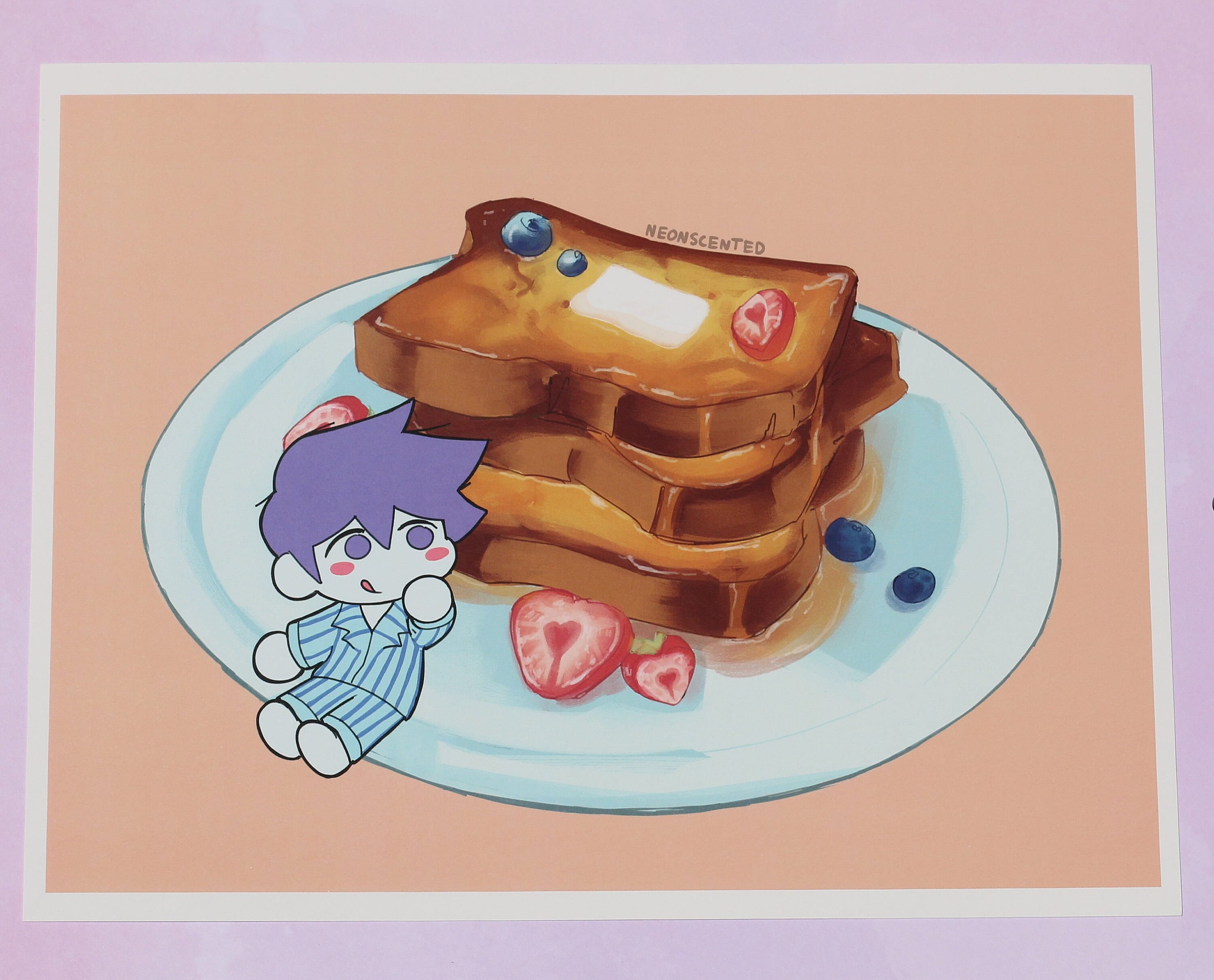 OMORI Food Prints 8.5 X 11in Omori Basil Aubrey Hero Mari - Etsy